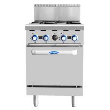 COOK RITE 4 BURNER WITH OVEN AT80G4B-O – Commercial Supplies Australia