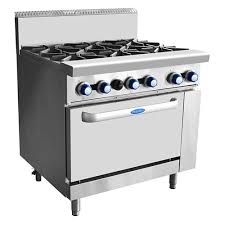 COOK RITE 6 BURNER WITH OVEN AT80G6B-O – Commercial Supplies Australia